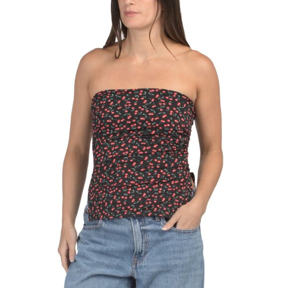 Madden Girl | Tops | Madden Girl Black Combo Tube Top | Poshmark